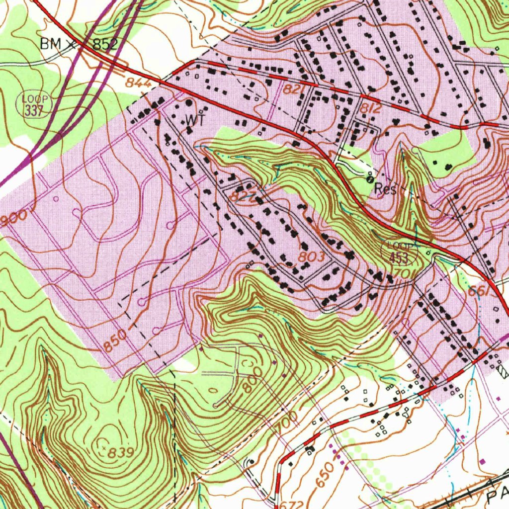 New Braunfels West, TX (1958, 24000-Scale) Map by United States ...