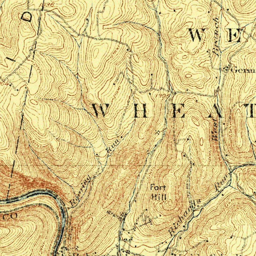 New Florence, PA (1922, 62500-Scale) Map by United States Geological ...