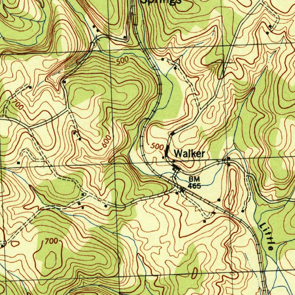 New Freedom, PA-MD (1944, 31680-Scale) Map by United States Geological ...