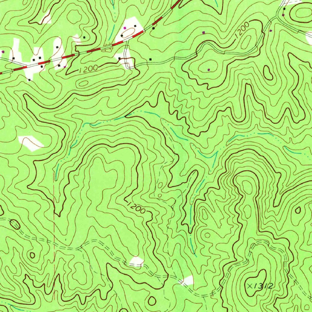 New Georgia, GA (1973, 24000-Scale) Map by United States Geological ...