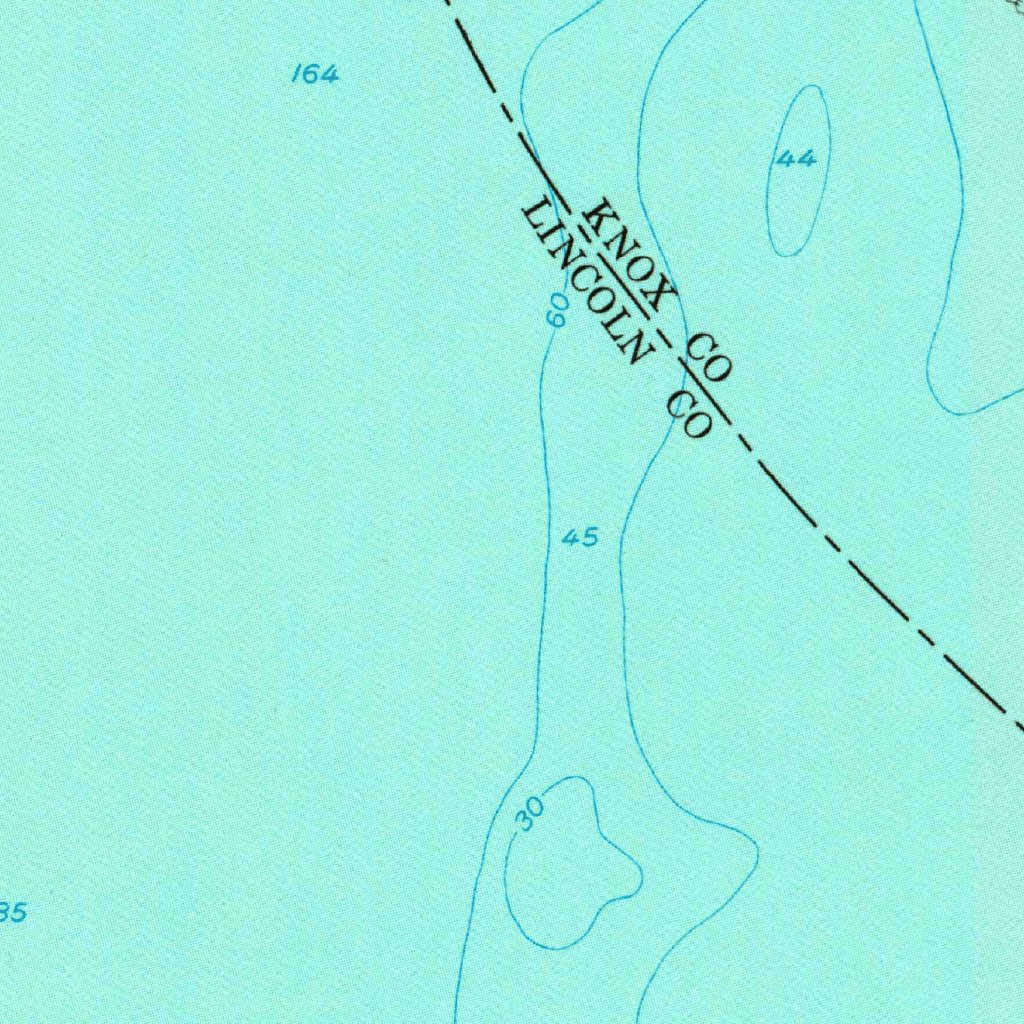 New Harbor, ME (1955, 24000-Scale) Map by United States Geological ...