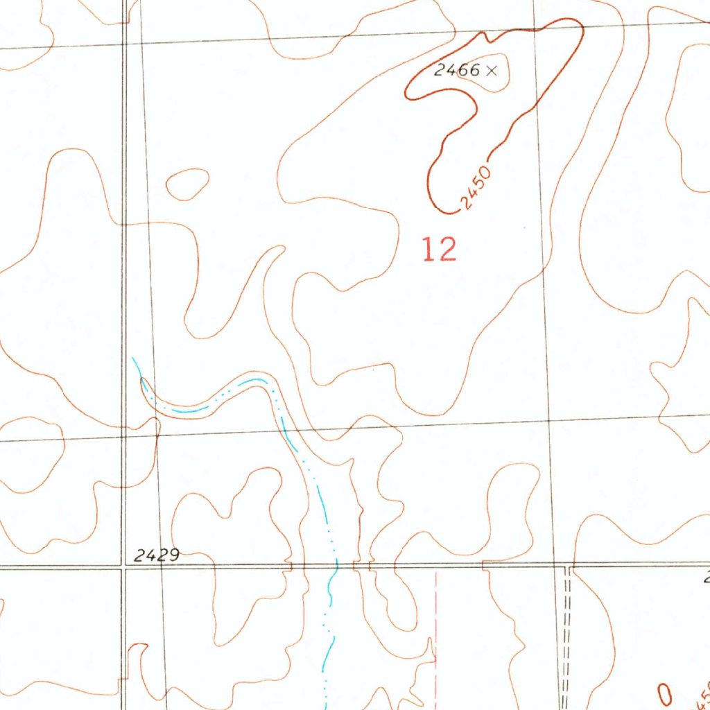 New Leipzig North, ND (1980, 24000-Scale) Map by United States ...