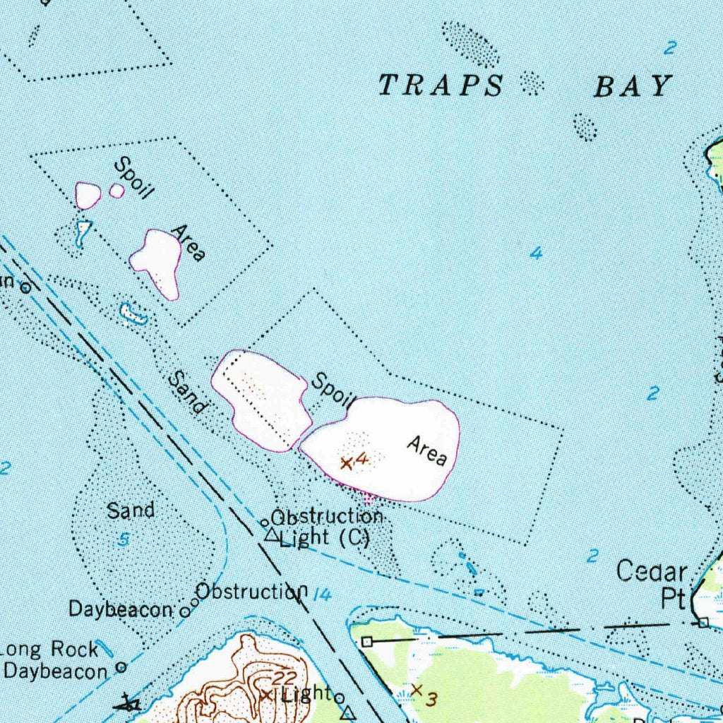 New River Inlet, NC (1952, 24000-Scale) Map by United States Geological ...