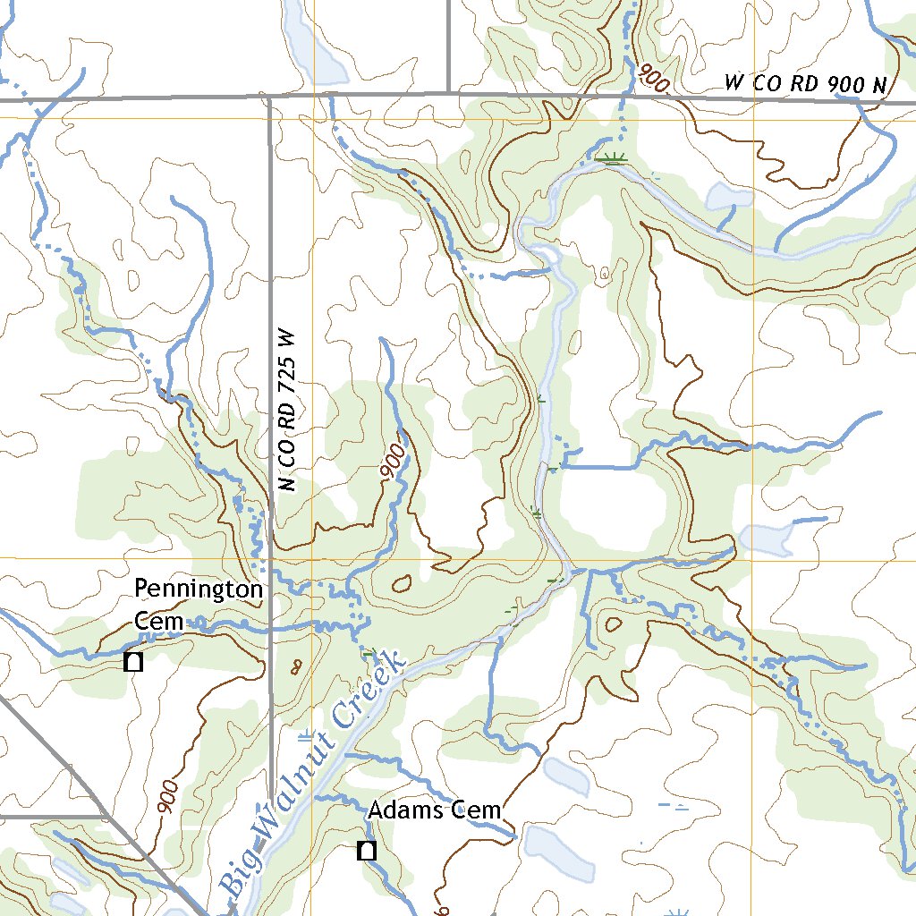 New Ross, IN (2022, 24000-Scale) Map by United States Geological Survey ...