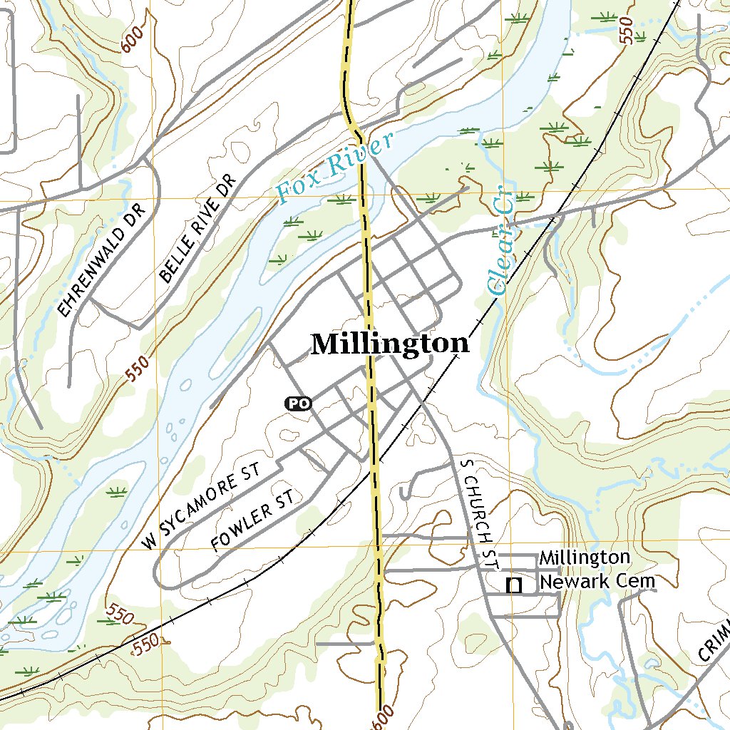 Newark, IL (2021, 24000-Scale) Map by United States Geological Survey ...