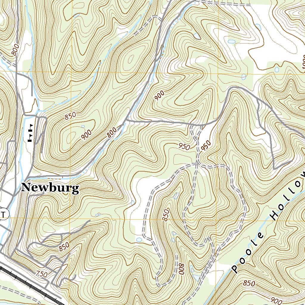 Newburg, MO (2021, 24000-Scale) Map by United States Geological Survey ...