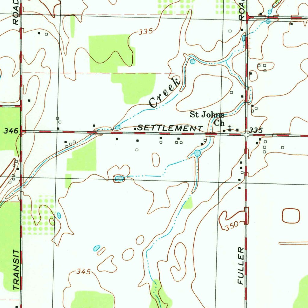 Newfane, NY (1978, 25000-Scale) Map by United States Geological Survey ...