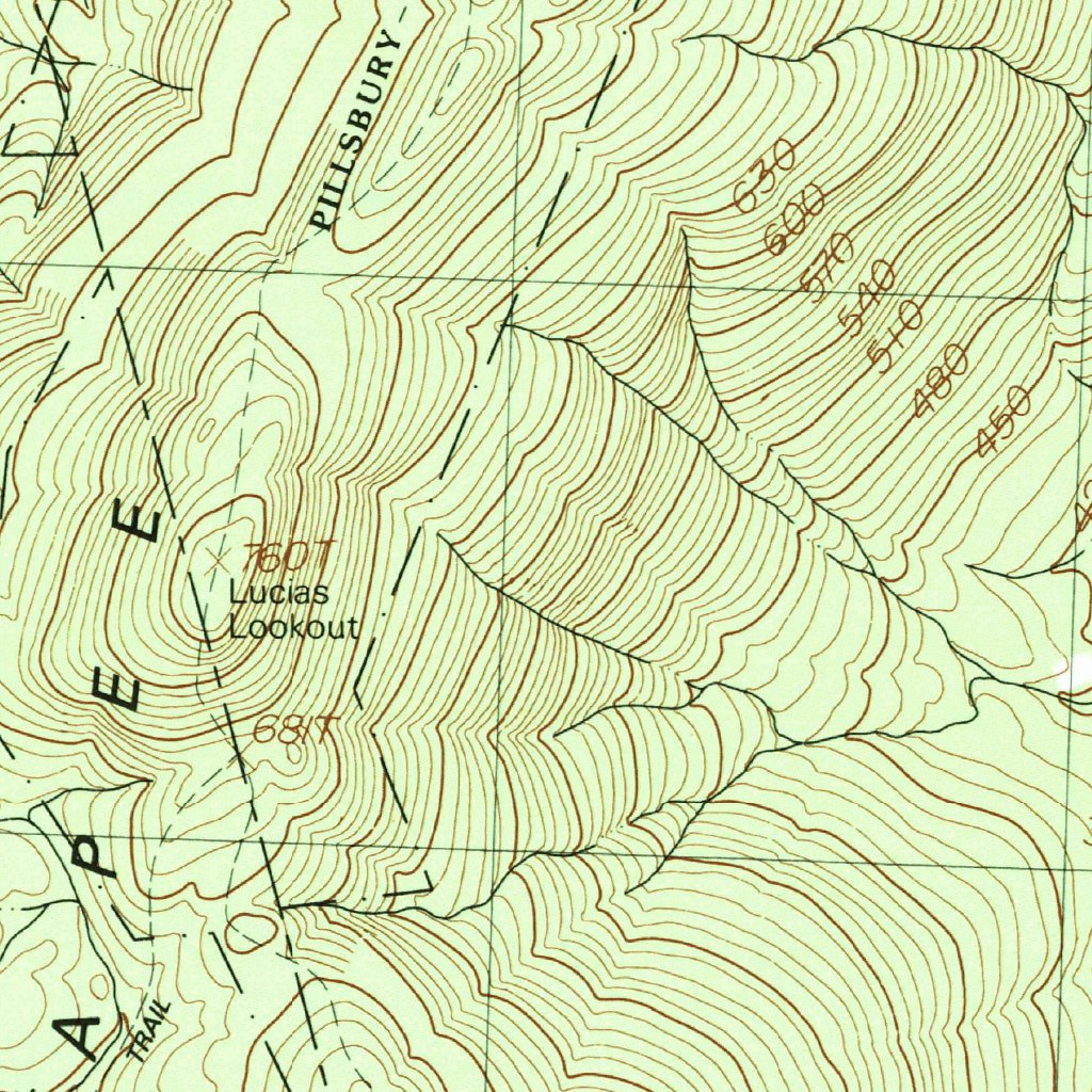 Newport, NH (1984, 25000-Scale) Map by United States Geological Survey ...