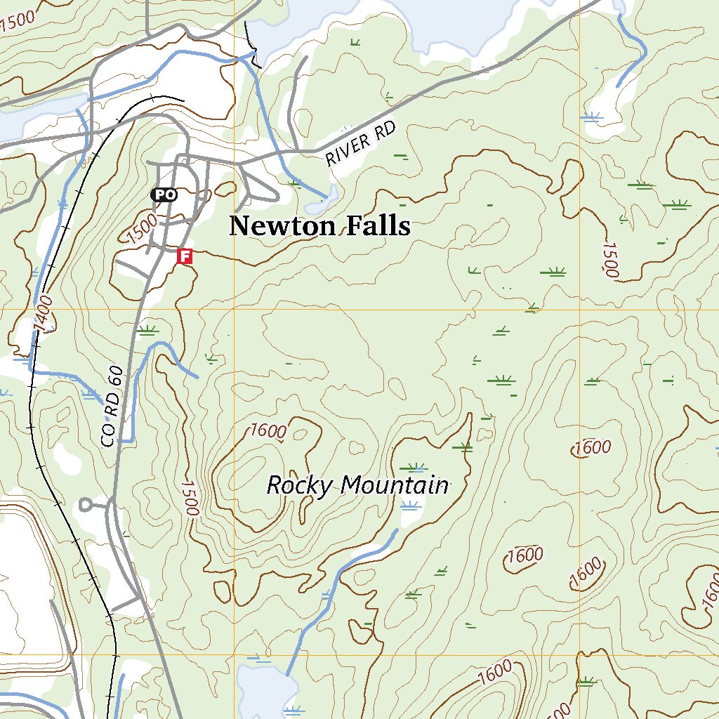 Newton Falls, NY (2023, 24000-Scale) Map by United States Geological ...