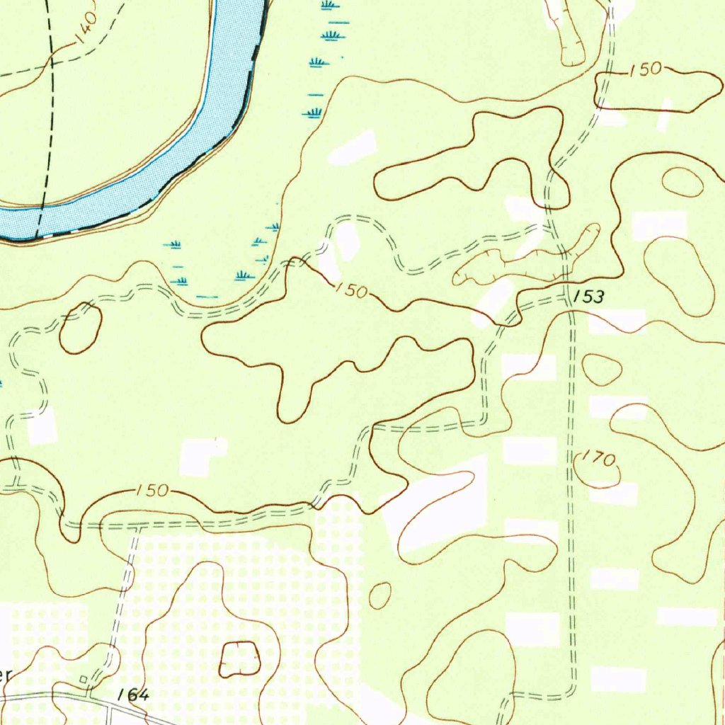 Newton, GA (1974, 24000-Scale) Map by United States Geological Survey ...