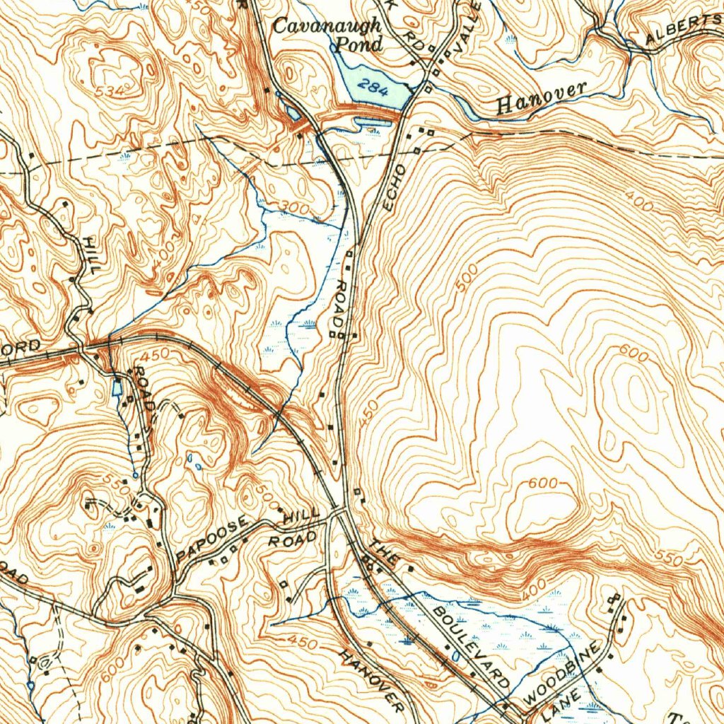Newtown, CT (1953, 31680-Scale) Map by United States Geological Survey ...