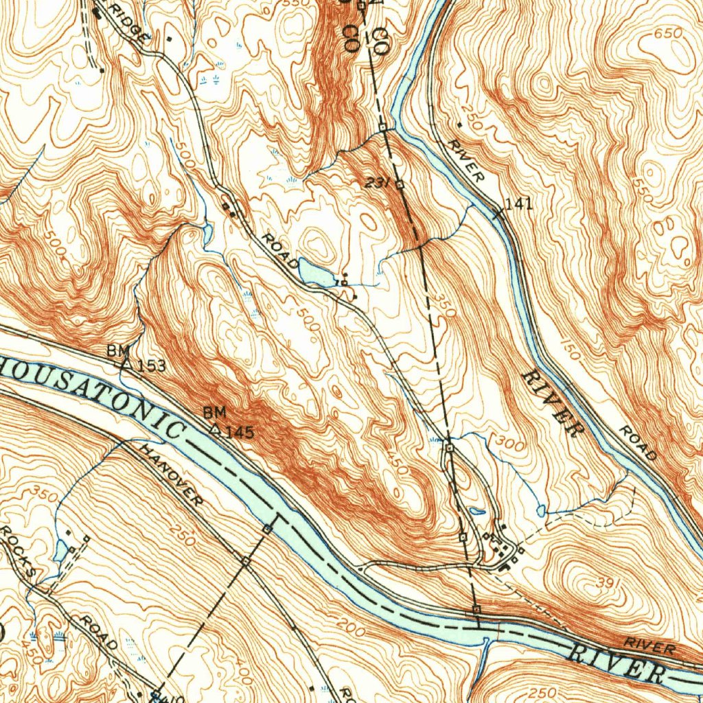 Newtown, CT (1953, 31680-Scale) Map by United States Geological Survey ...