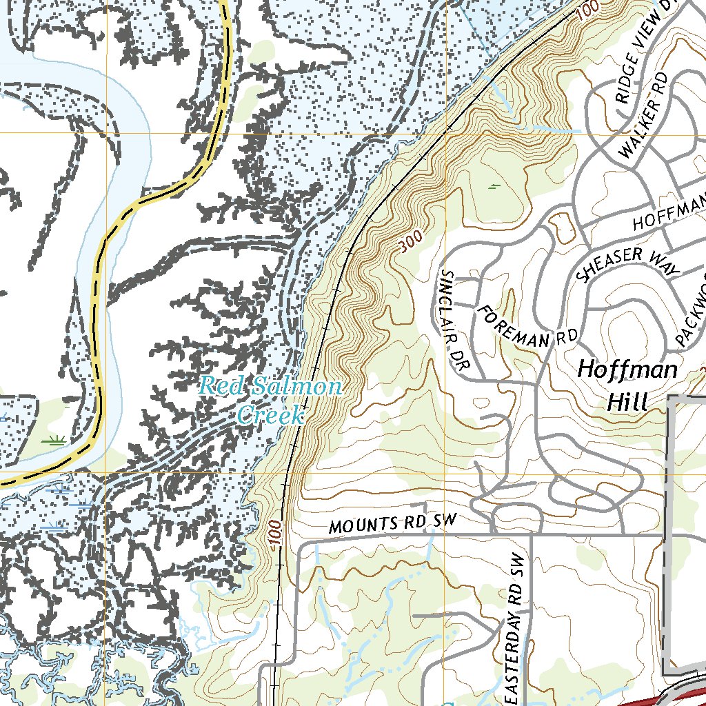 Nisqually, WA (2020, 24000-Scale) Map by United States Geological ...