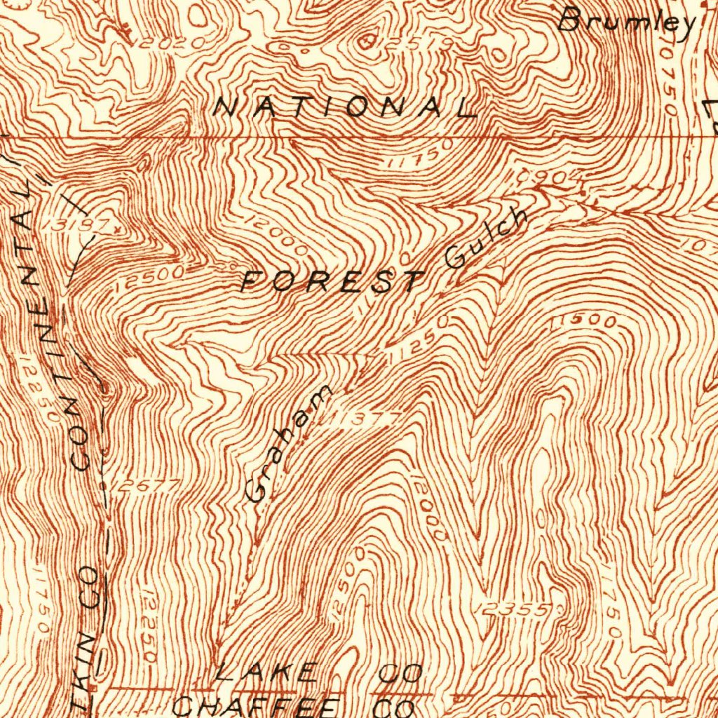 No Name, CO (1932, 48000-Scale) Map by United States Geological Survey ...