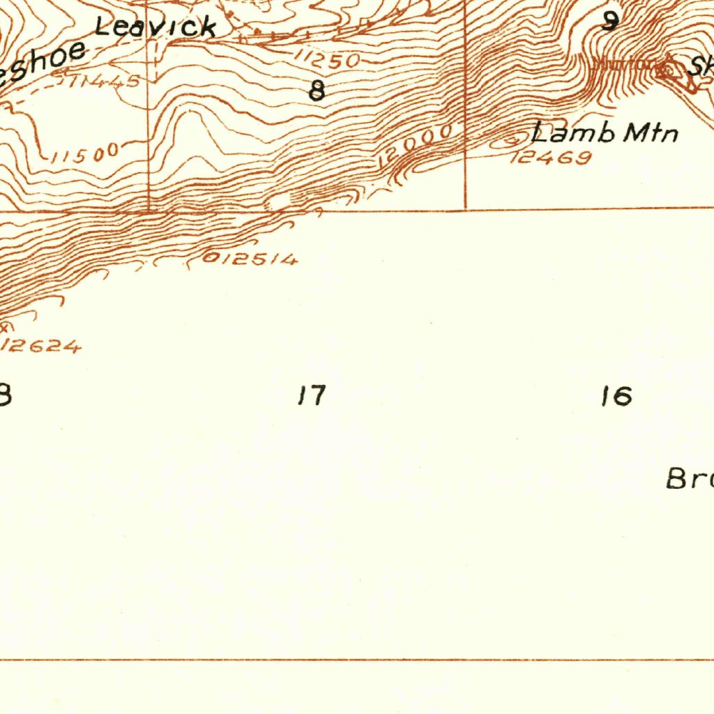 No Name, CO (1934, 48000-Scale) Map by United States Geological Survey ...
