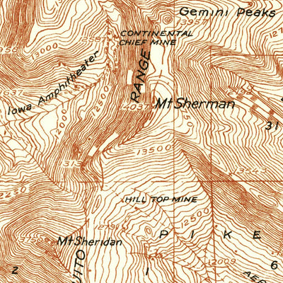 No Name, CO (1934, 48000-Scale) Map by United States Geological Survey ...