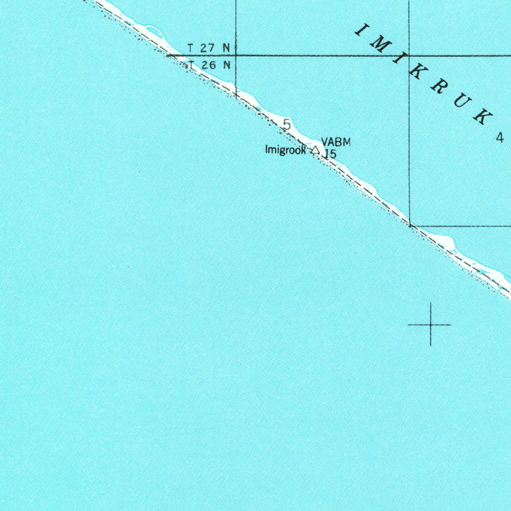 Noatak C-5, AK (1952, 63360-Scale) Map by United States Geological ...