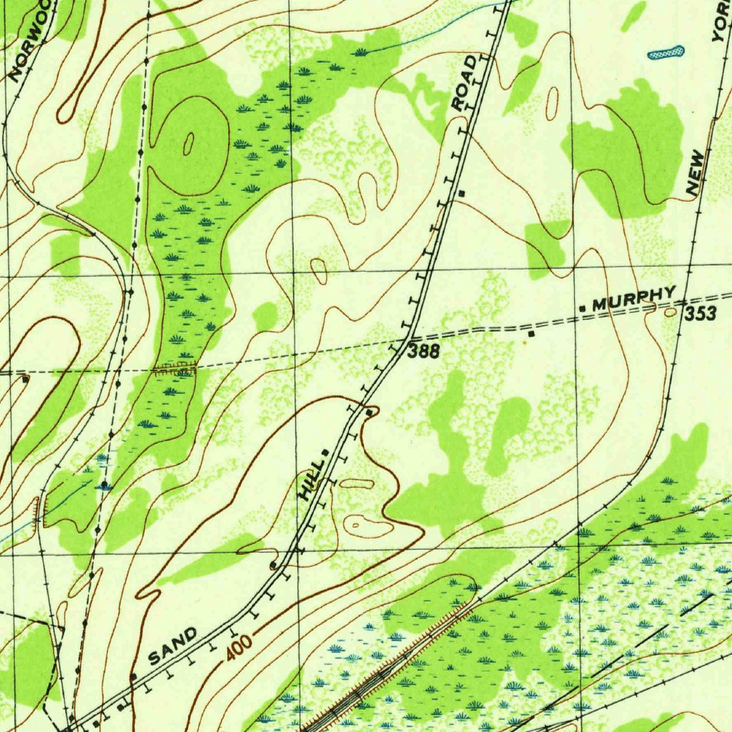 Norfolk, NY (1943, 31680-Scale) Map by United States Geological Survey ...