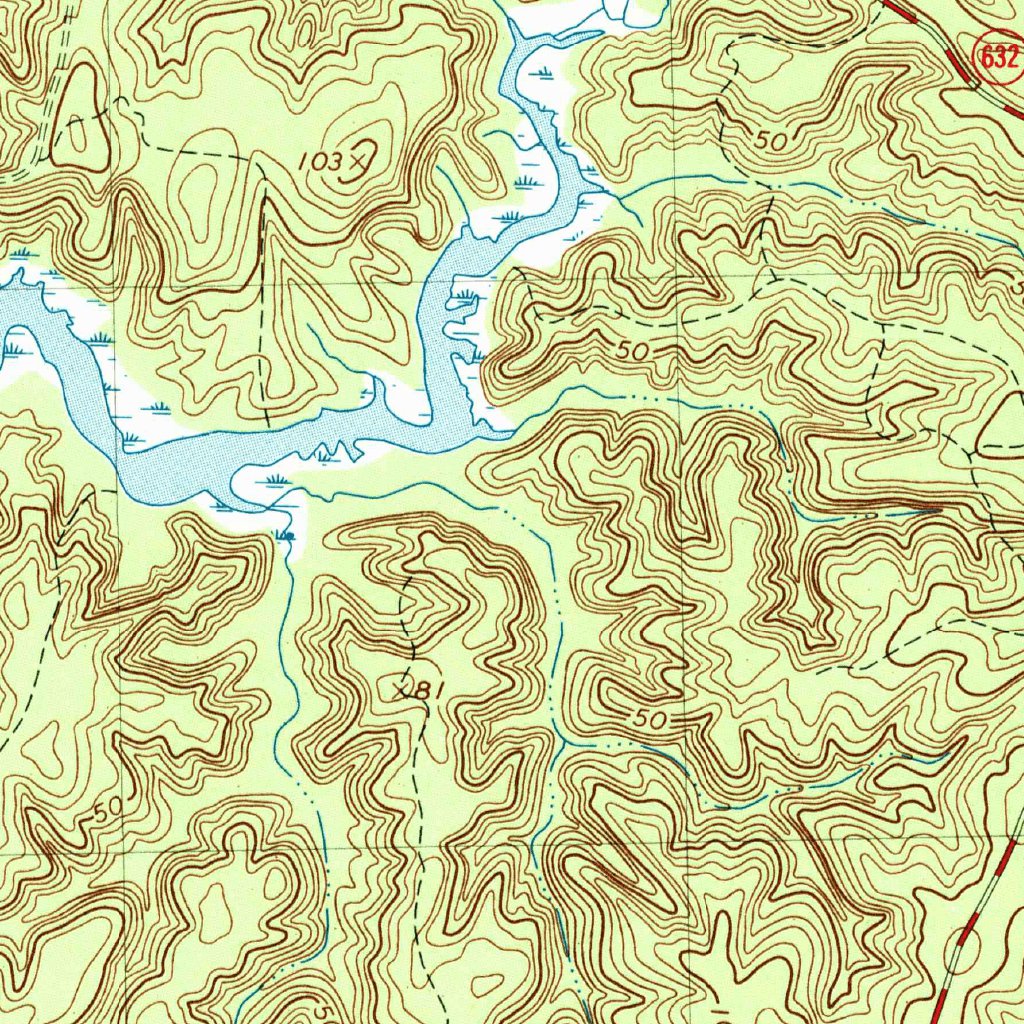 Norge, VA (1984, 24000-Scale) Map by United States Geological Survey ...