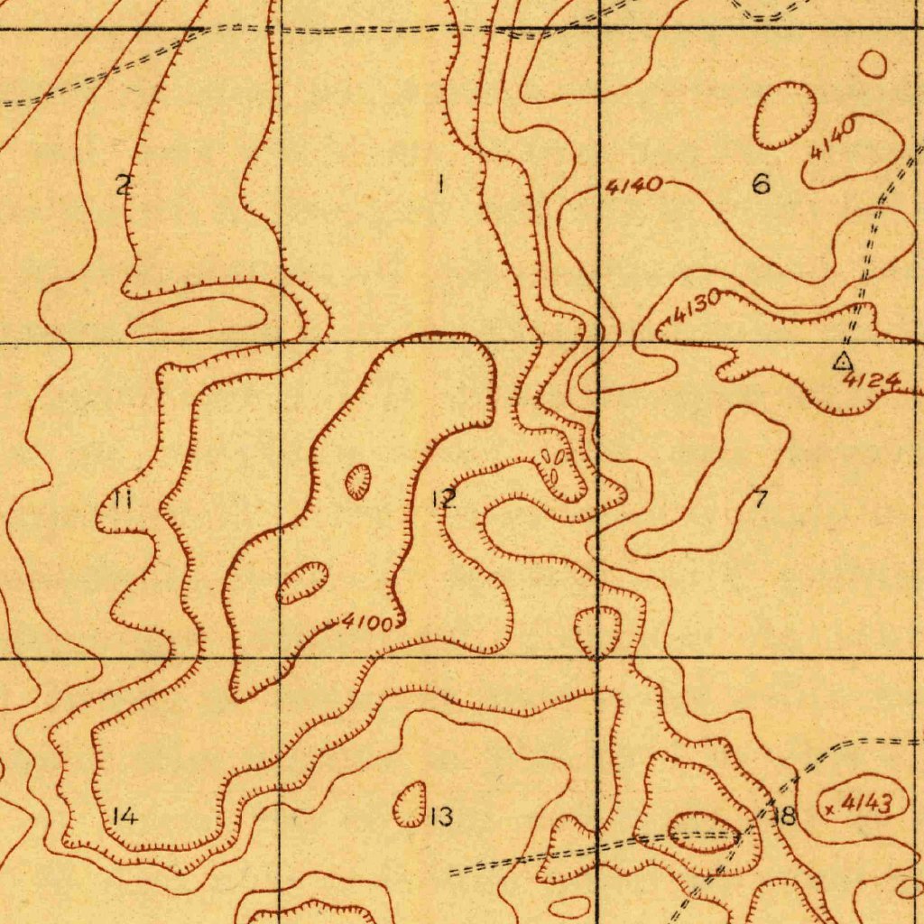 Noria, NM (1918, 62500-Scale) Map by United States Geological Survey ...