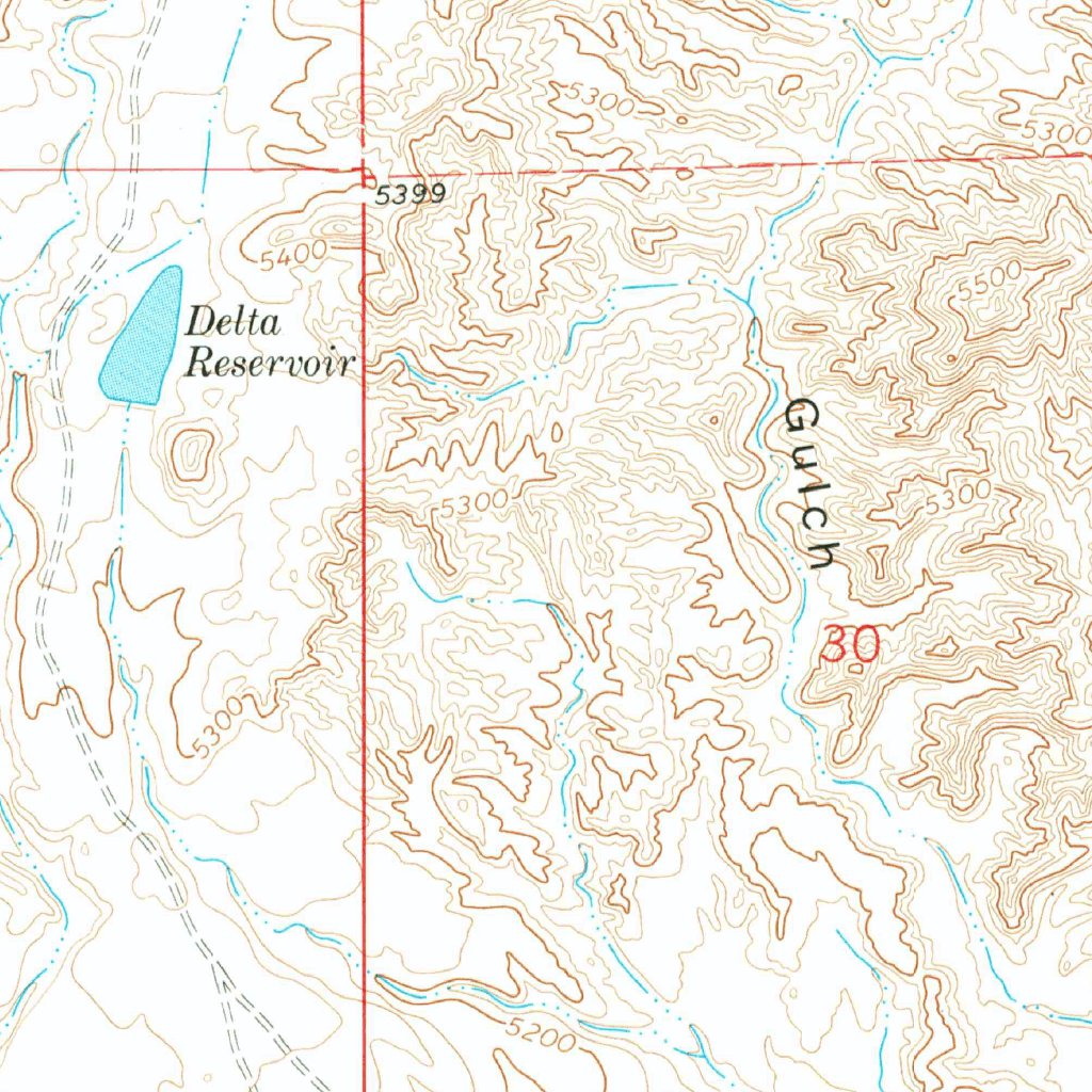 North Delta, CO (1962, 24000-Scale) Map by United States Geological ...