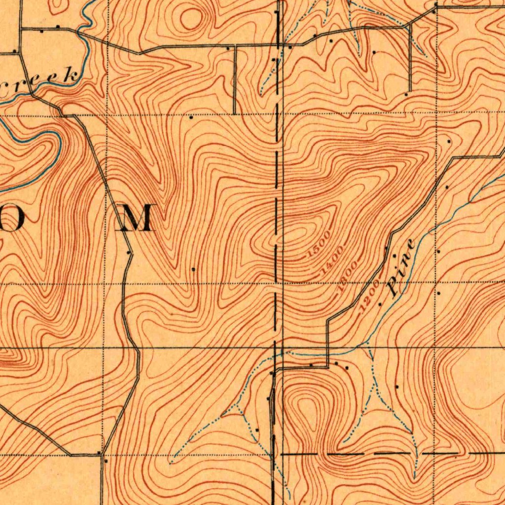North Freedom, WI (1901, 62500-Scale) Map by United States Geological ...