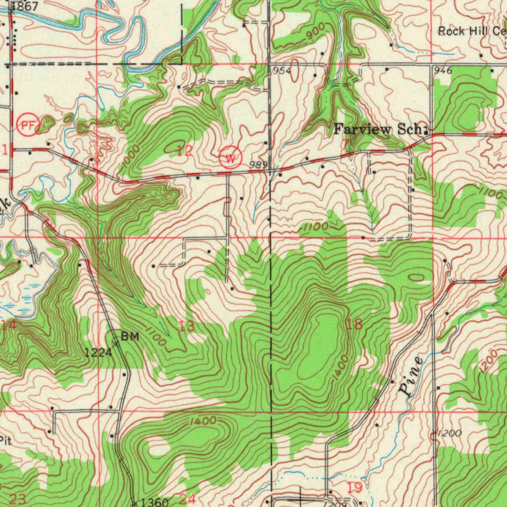North Freedom, WI (1958, 62500-Scale) Map by United States Geological ...