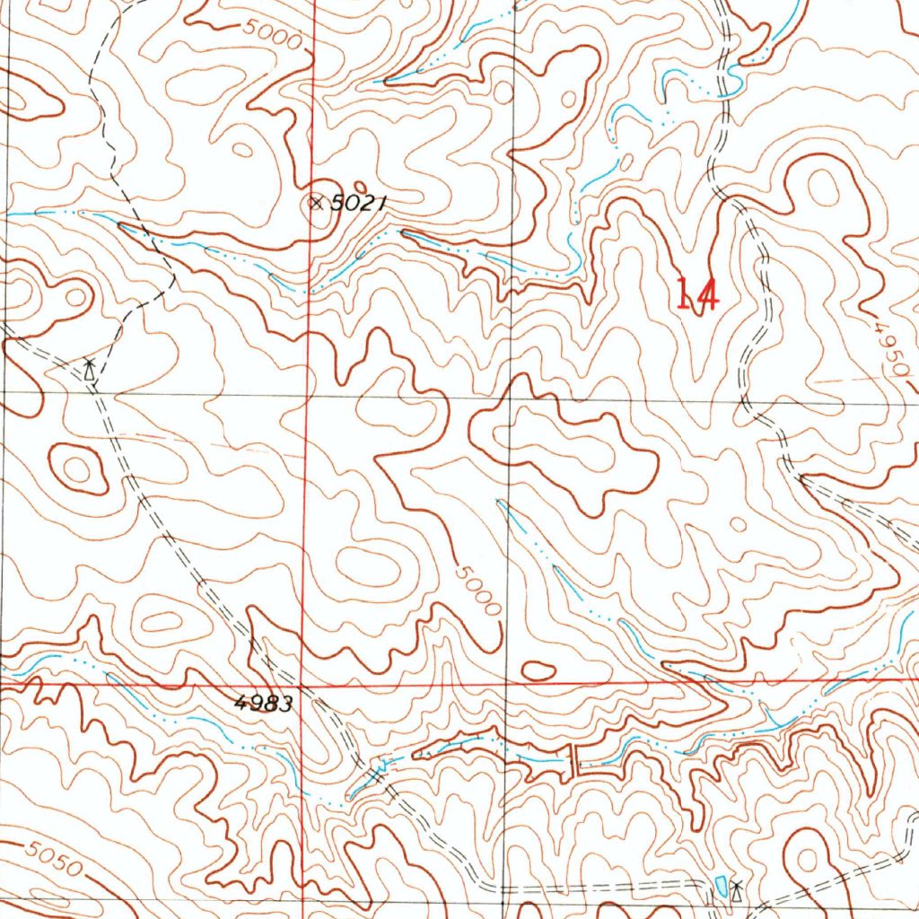 North Of Oliver Reservoir, NE (1979, 24000-Scale) Map by United States ...