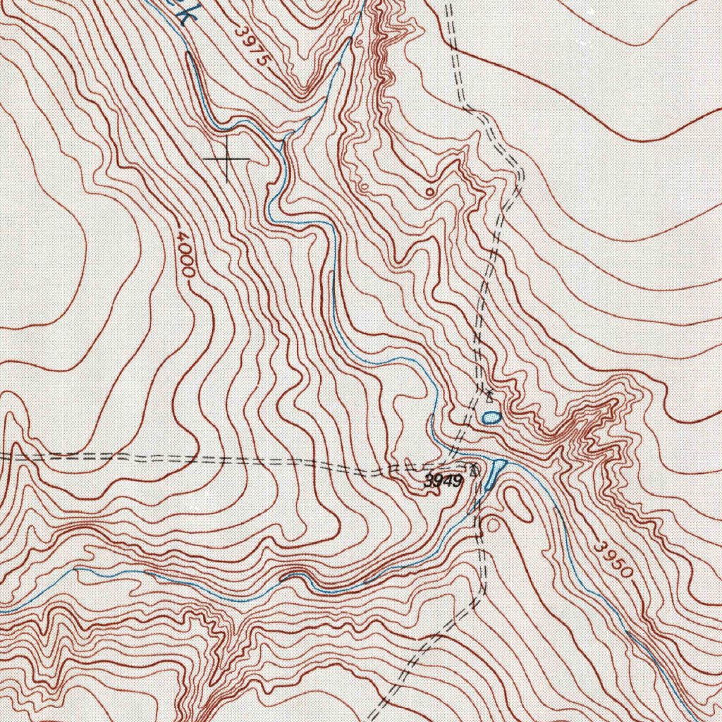 North Of Red Cow Draw, TX (1998, 24000-Scale) Map by United States ...