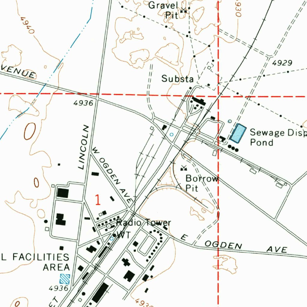 North Of Scoville, ID (1973, 24000-Scale) Map by United States ...