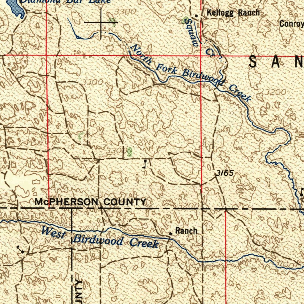 North Platte, NE (1957, 250000-Scale) Map by United States Geological ...