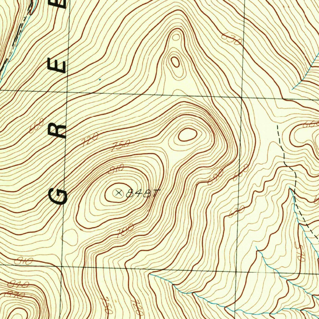 North Troy, VT (1986, 24000-Scale) Map by United States Geological ...