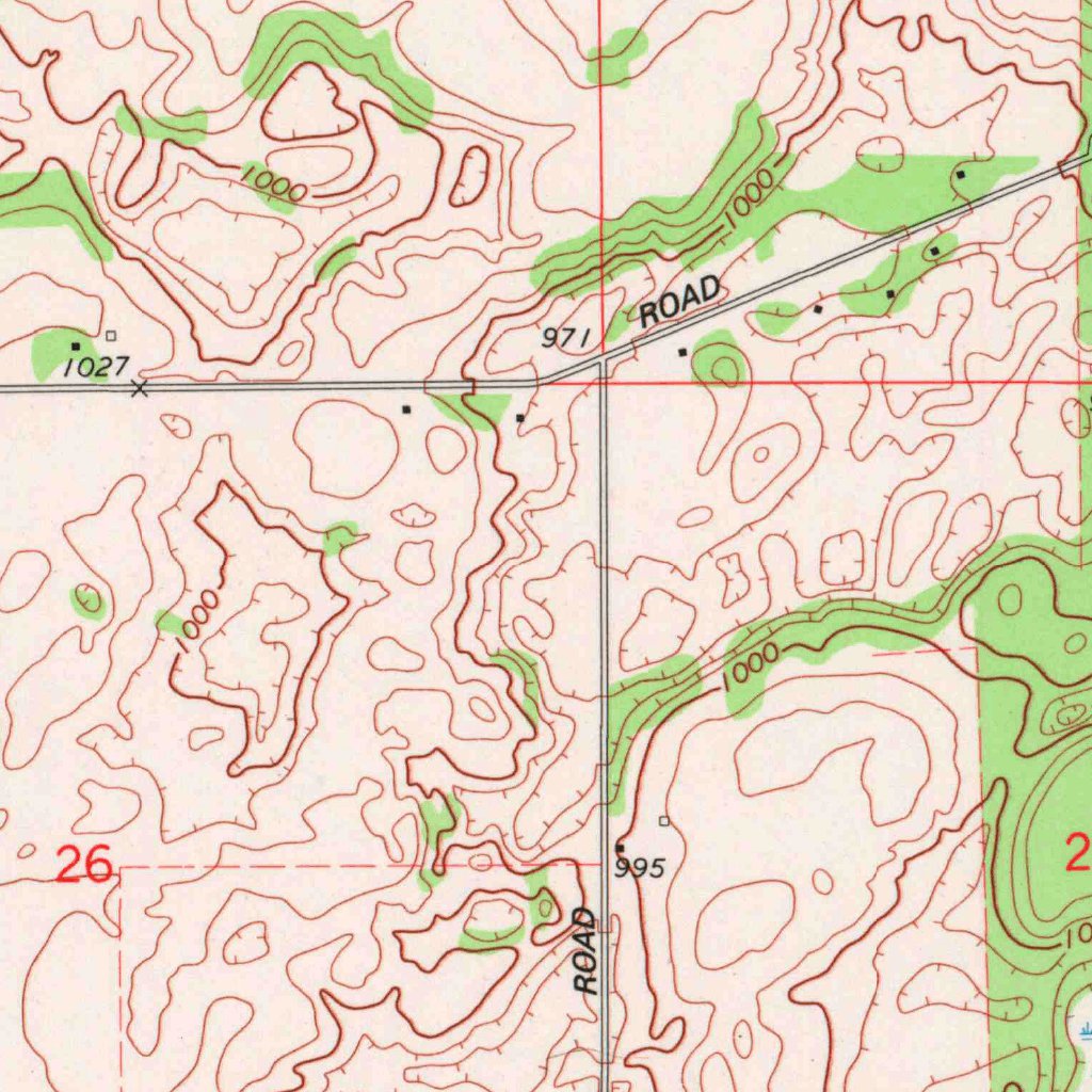 Northline, WI (1974, 24000-Scale) Map by United States Geological ...