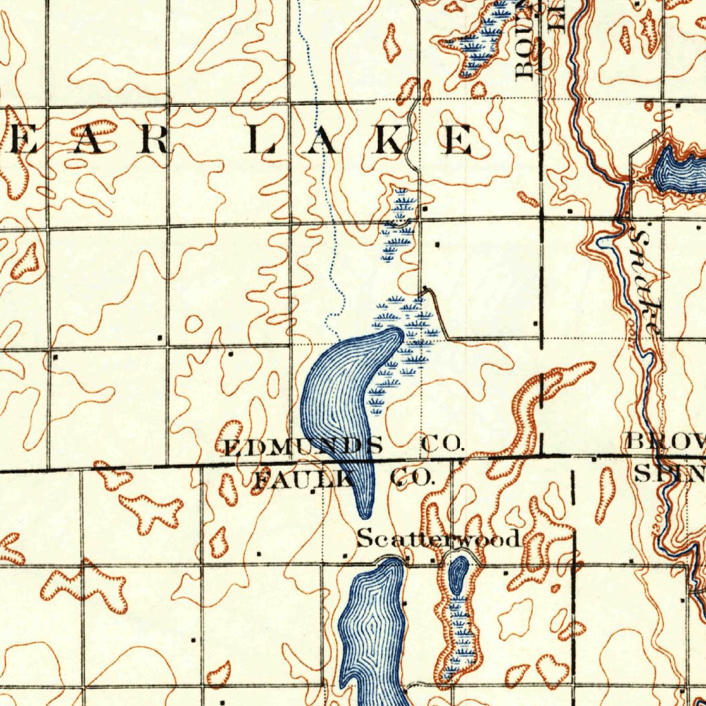 Northville, SD (1899, 125000-Scale) Map by United States Geological ...