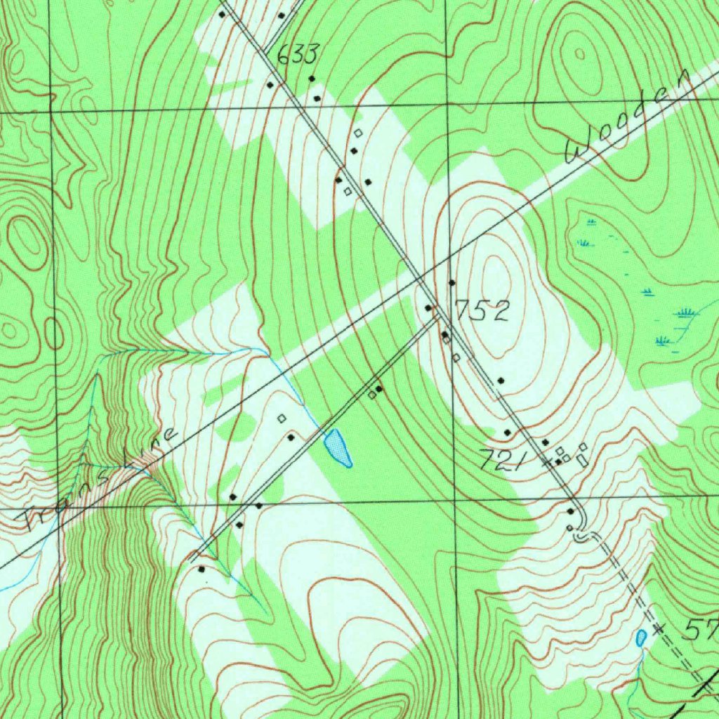 Norway, ME (1983, 24000-Scale) Map by United States Geological Survey ...