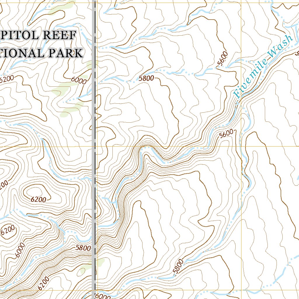 Notom, UT (2020, 24000-Scale) Map by United States Geological Survey ...