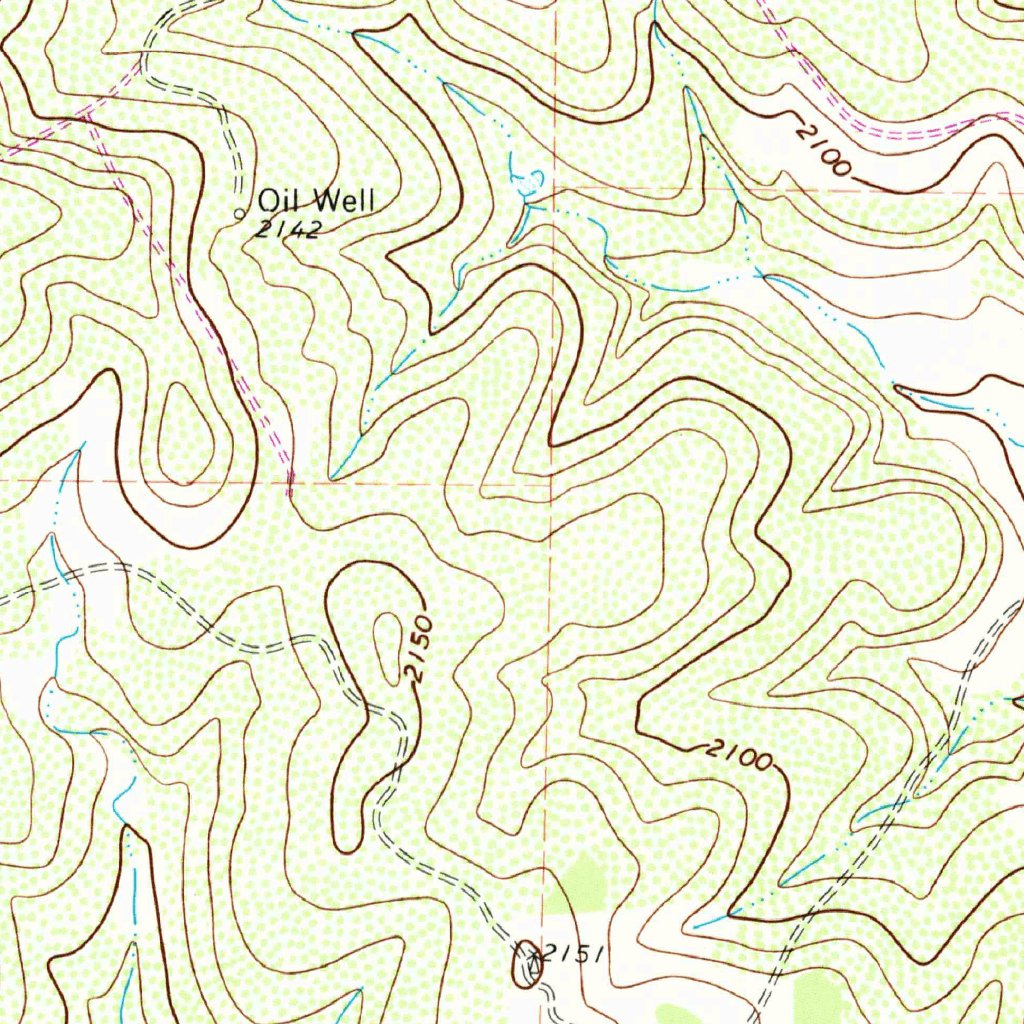 Novice East, TX (1967, 24000-Scale) Map by United States Geological ...
