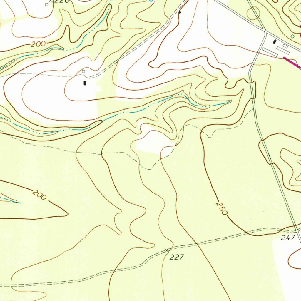 Nunez, GA (1970, 24000-Scale) Map by United States Geological Survey ...