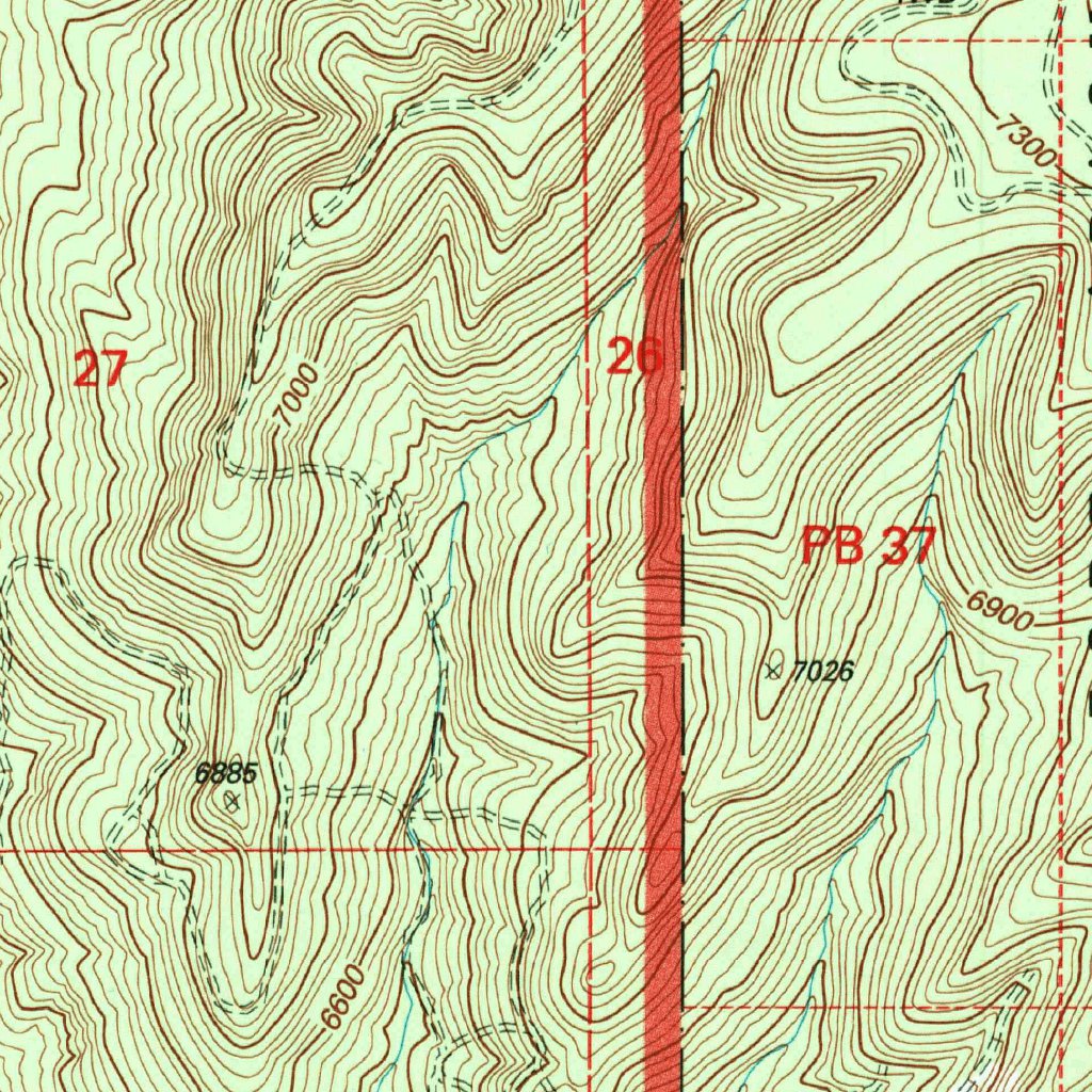 O W Point, AZ (1990, 24000-Scale) Map by United States Geological ...