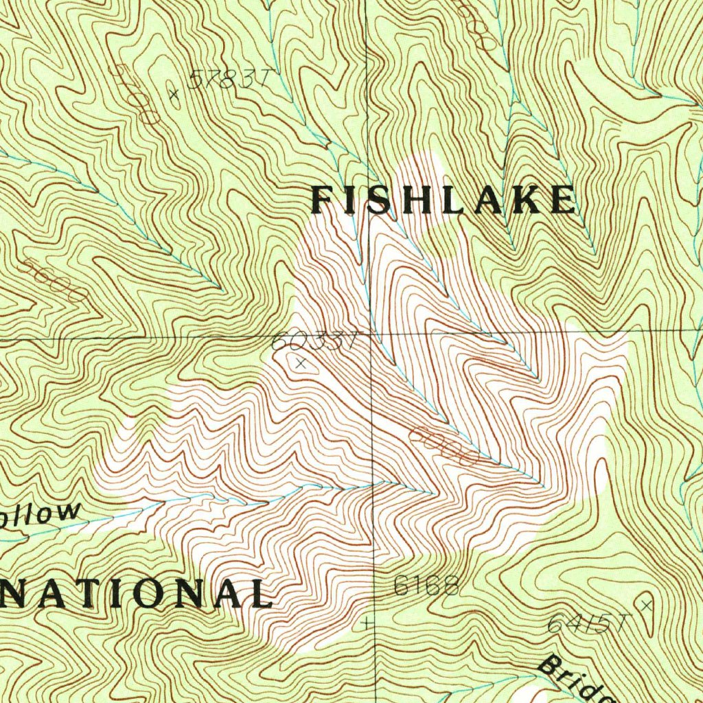 Oak City North, UT (1985, 24000-Scale) Map by United States Geological ...