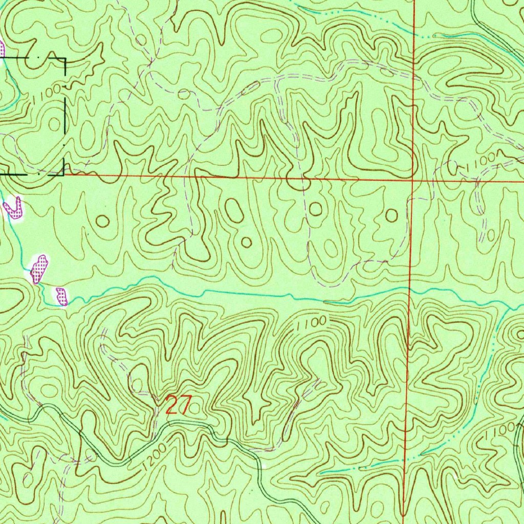 Oak Level, AL-GA (1966, 24000-Scale) Map by United States Geological ...