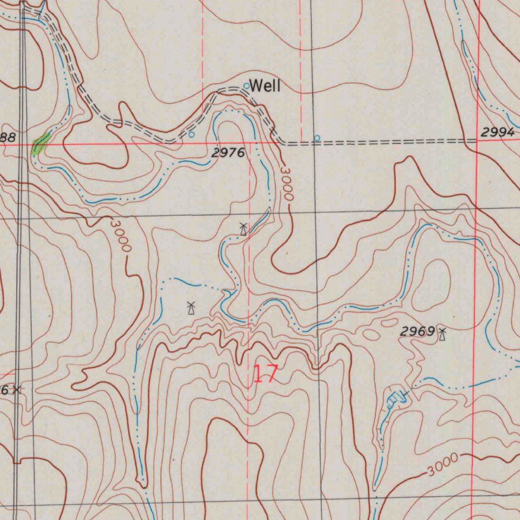 Oakley SW, KS (1979, 24000-Scale) Map by United States Geological ...