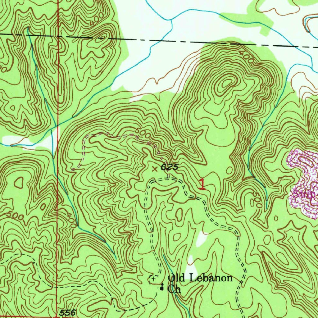 Oakman, AL (1949, 24000-Scale) Map by United States Geological Survey ...