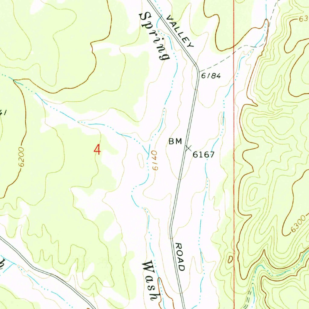 Observation Knoll, UT (1971, 24000-Scale) Map by United States ...