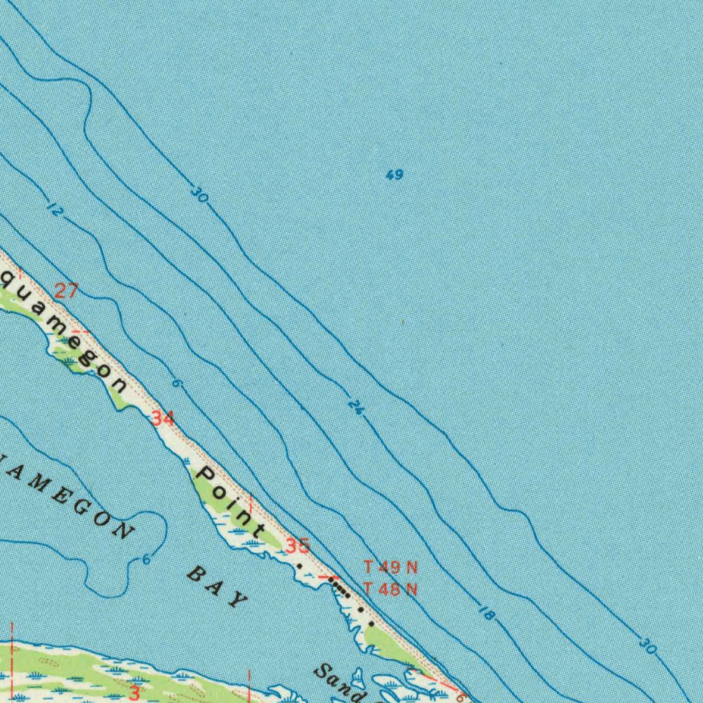 Odanah, WI (1964, 62500-Scale) Map by United States Geological Survey ...