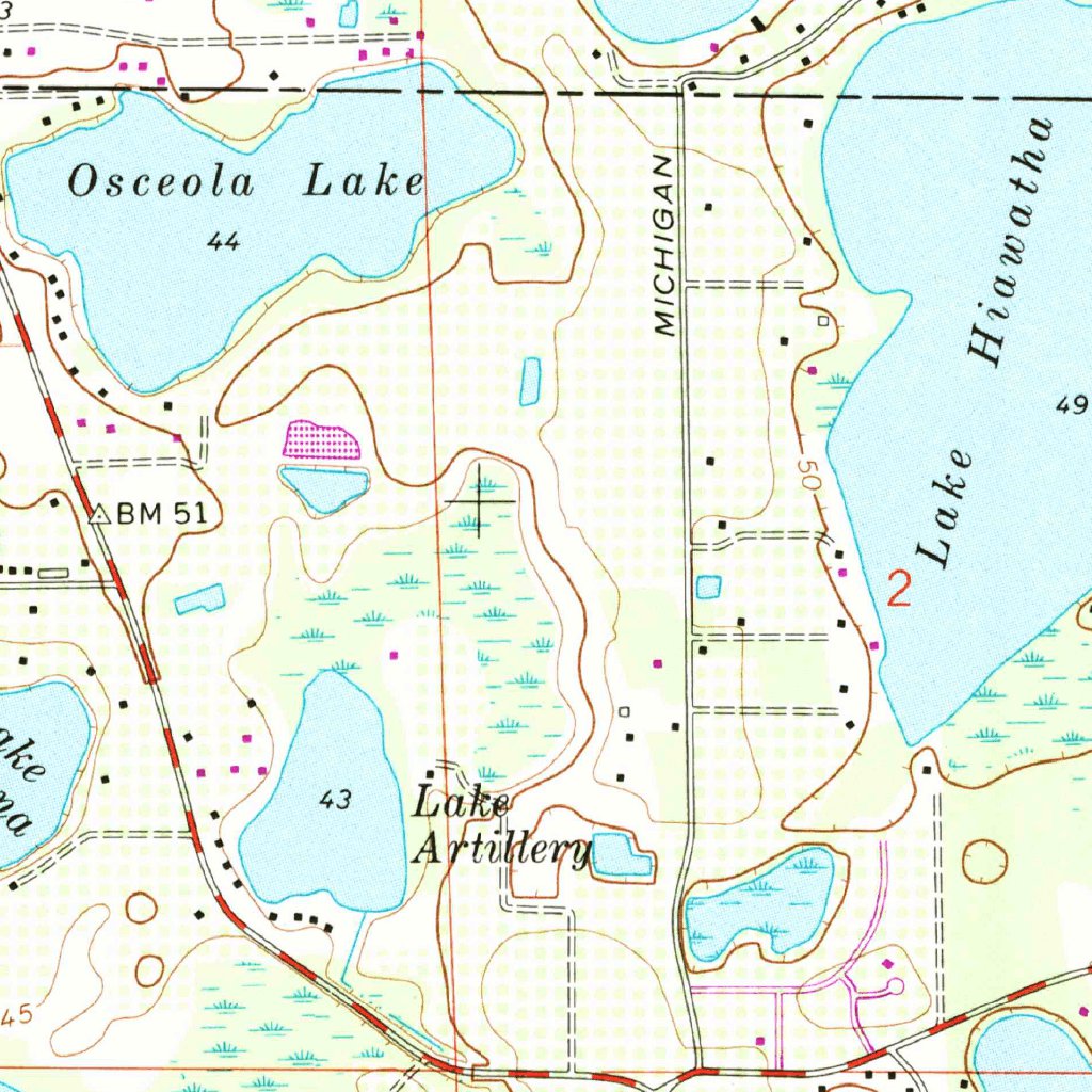 Odessa, FL (1974, 24000-Scale) Map by United States Geological Survey ...