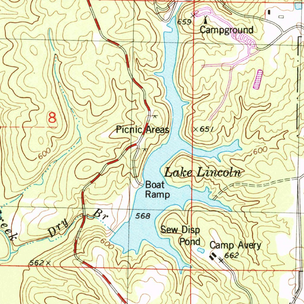 Okete, MO (1975, 24000-Scale) Map by United States Geological Survey ...