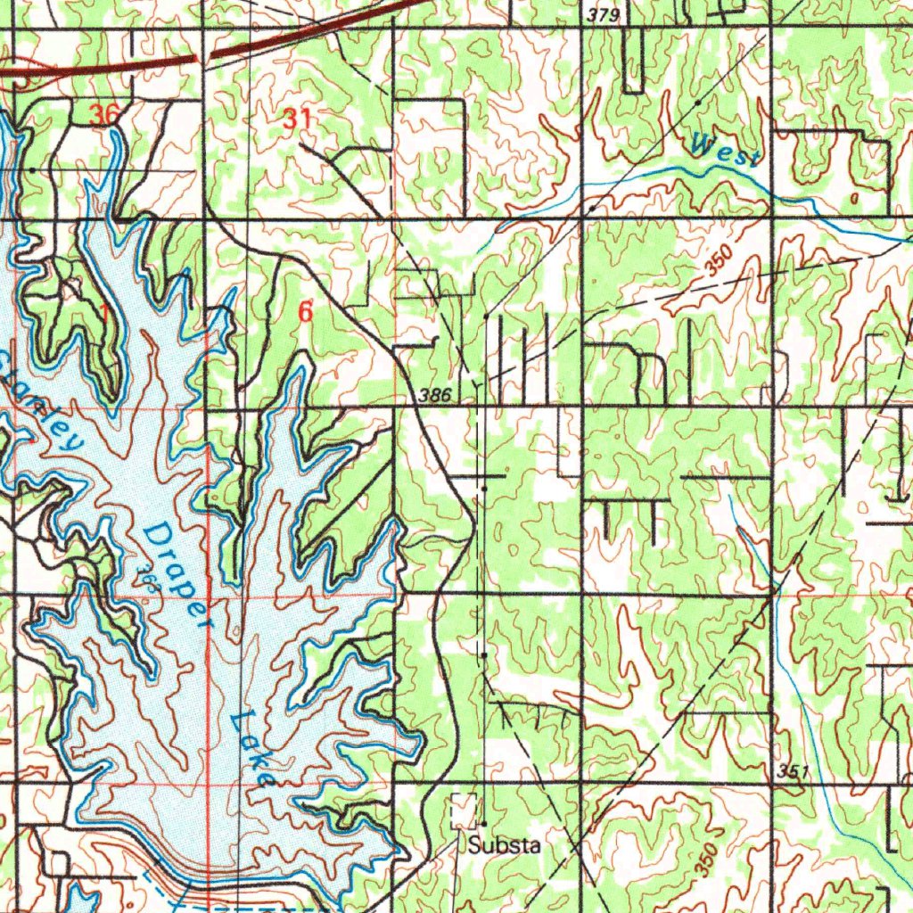 Oklahoma City South, OK (1985, 100000-Scale) Map by United States ...