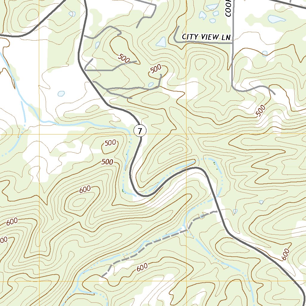 Ola, AR (2020, 24000-Scale) Map by United States Geological Survey ...