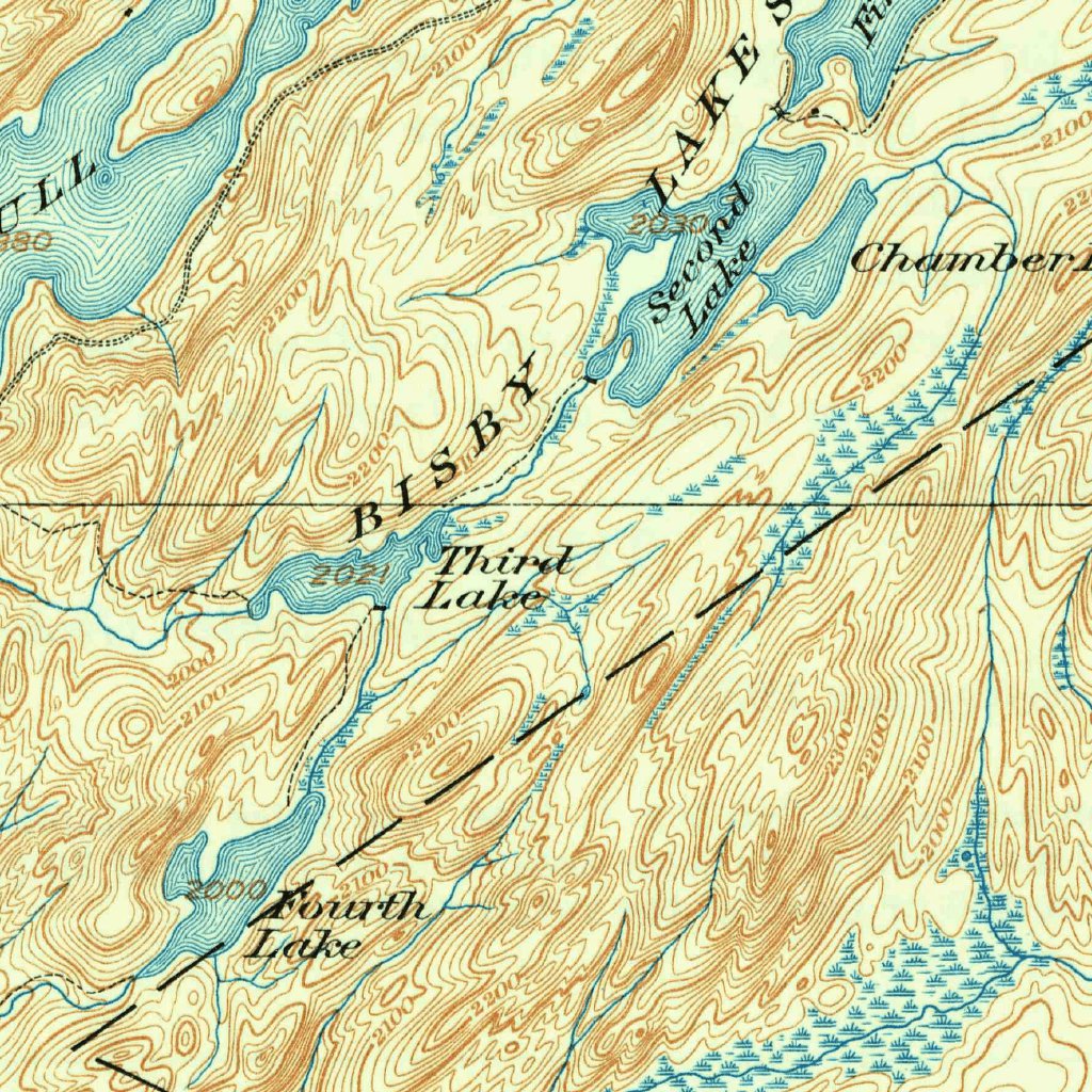 Old Forge, NY (1901, 62500-Scale) Map by United States Geological ...